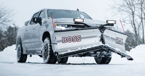 NEW BOSS 7'6" HTX-V Stainless Steel Plow | Premium Performance Snow Plow